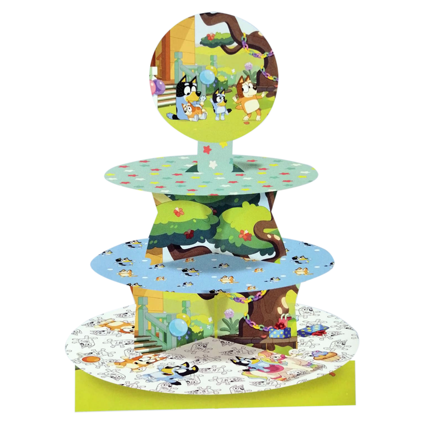BLUEY CUPCAKE STAND - 12"x16" - 1 UNID. – Almacen Wonderland