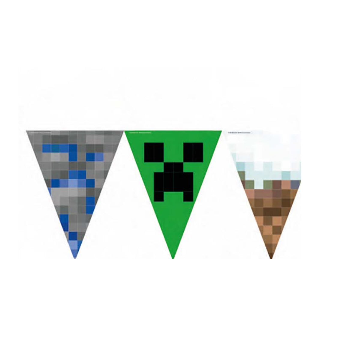 MINECRAFT BANDERINES - 1 UNID. – Almacen Wonderland
