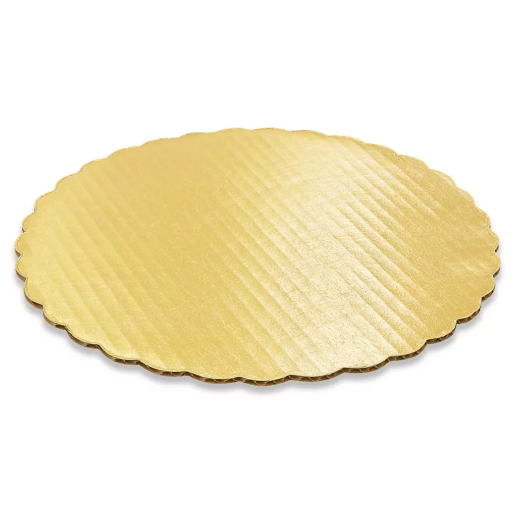 BASE DORADA FESTONEADA PARA PASTEL – Almacen Wonderland